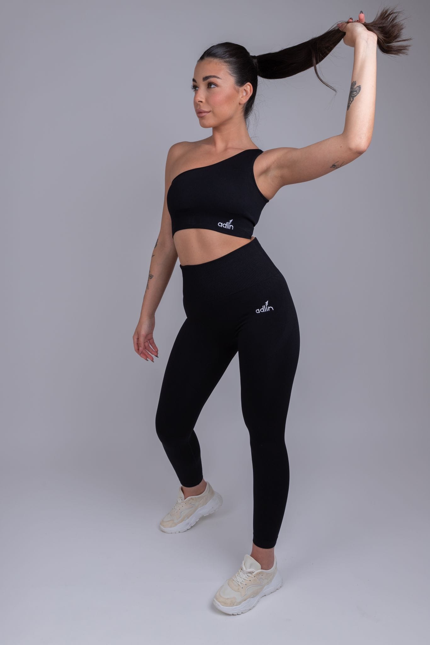 טייץ Rono שחור - Adlin